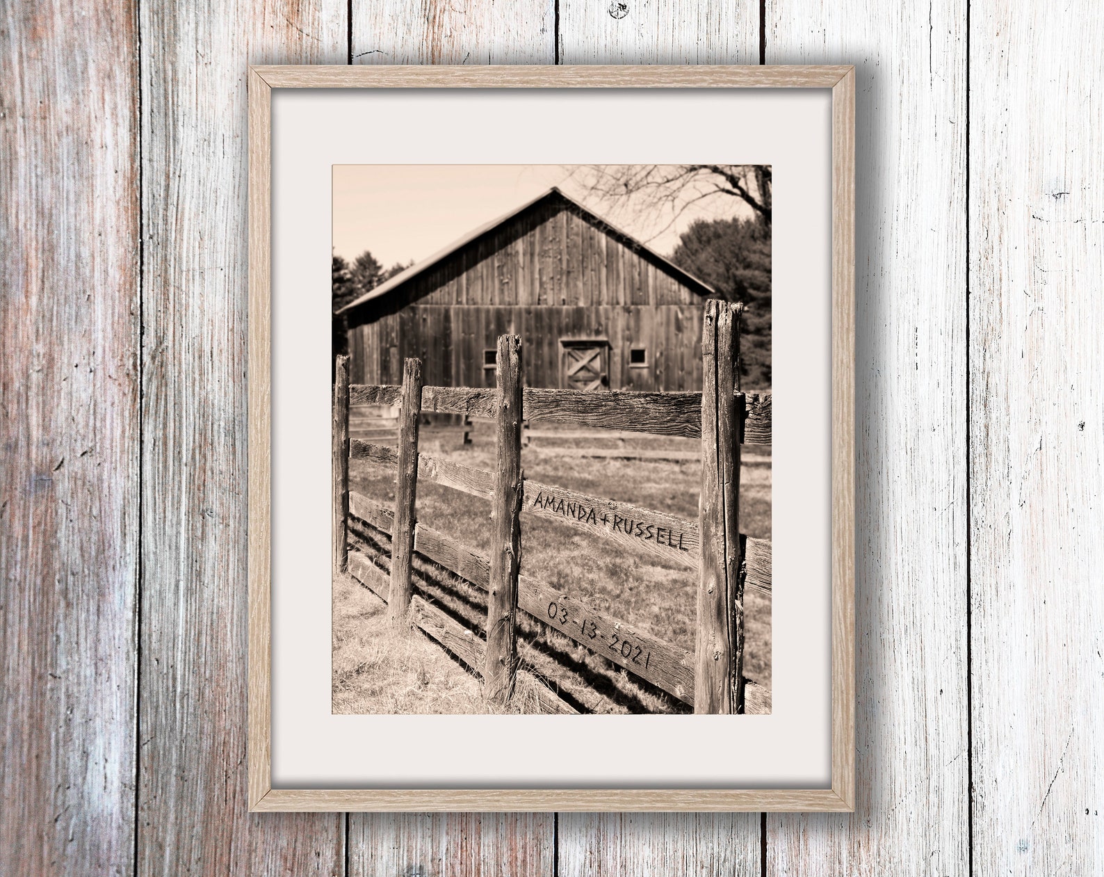 Personalized Barn Art Rustic Wall Decor Country Home Decor - Etsy