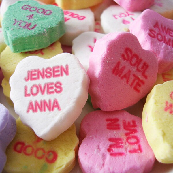 Custom Candy Heart - Etsy