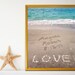 Beach Personalized Print Beach Wall Art Beach Lovers Gift - Etsy