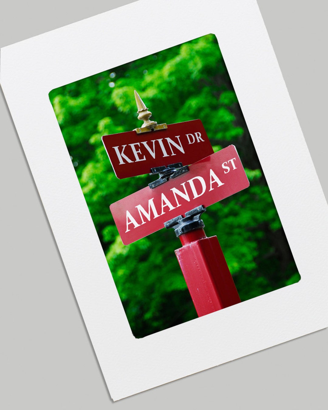 Personalized Card for Couple-signs of Love- Unique Valentines Day ...
