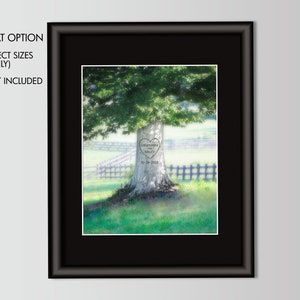 Personalized Tree Art, Tree Wall Art, Custom Print, Personalized Gifts ...
