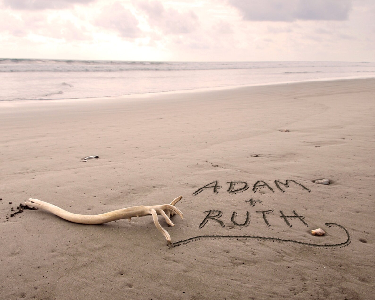 Personalized Names in Sand Photo Coastal Decor Custom Beach - Etsy