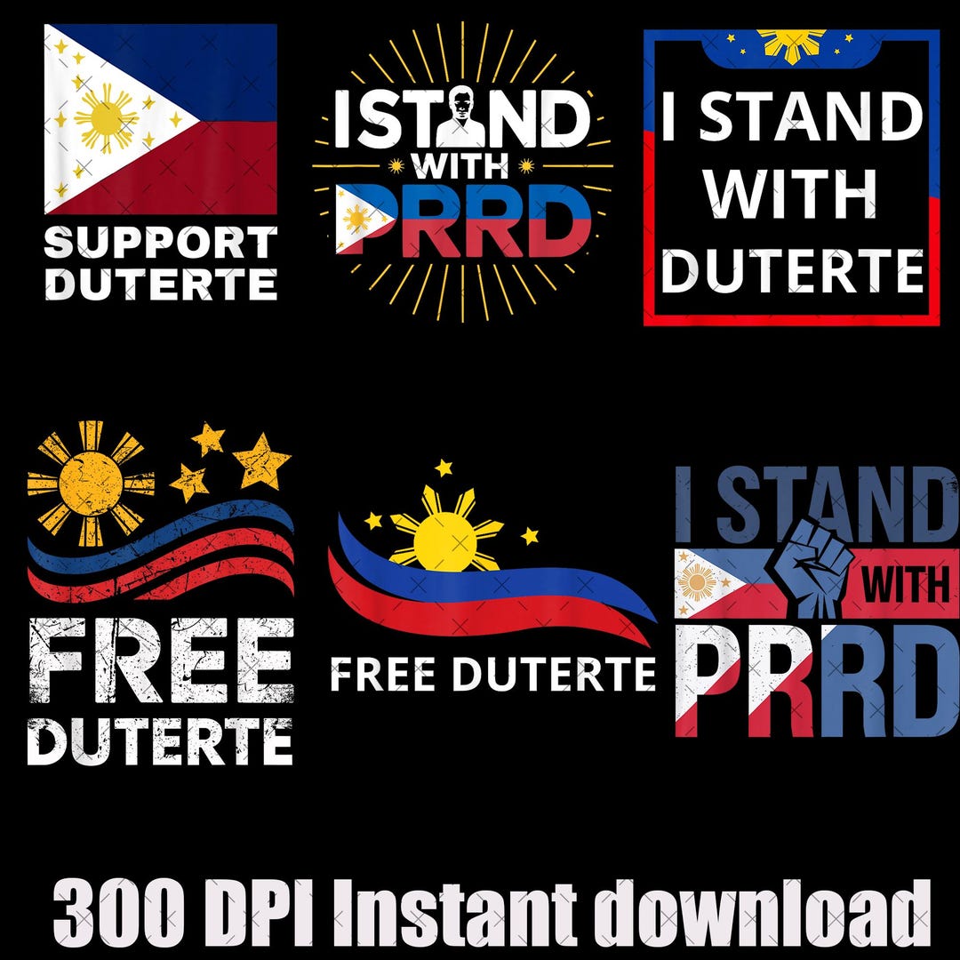 I Stand With PRRD Png, Pinoy Pride Resistance Png, Duterte Legacy Png ...