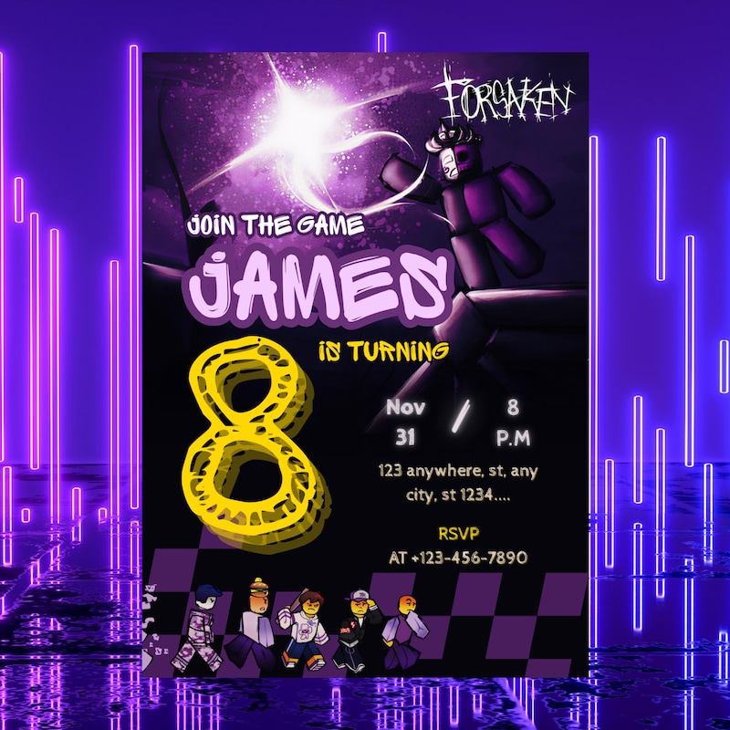 Party Supplies Forsaken - Etsy