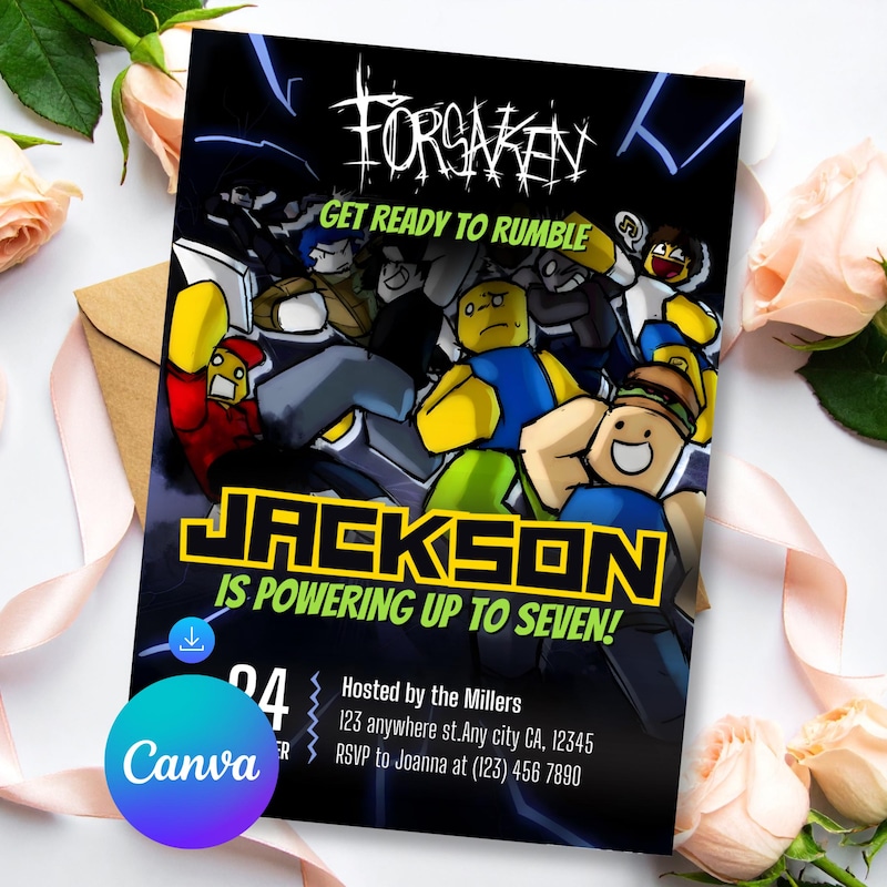 Forsaken Invitations - Etsy