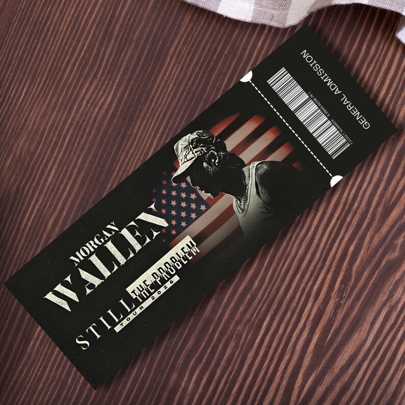 Morgan Wallen Still the Problem Tour Concert Digital Download Ticket ...