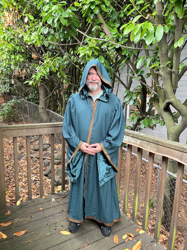 Fantasy Druid Robe | “asher” | Custom Made | Onceuponatimegowns ...