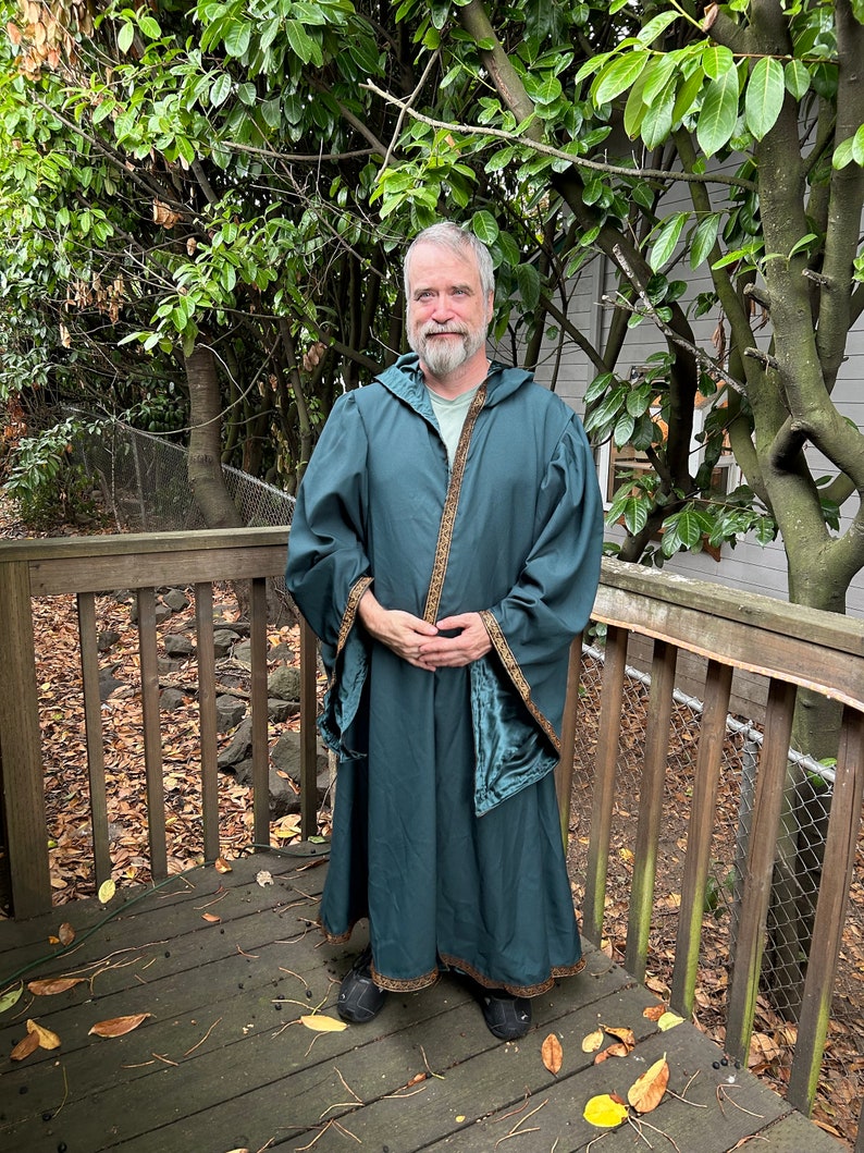 Fantasy Druid Robe | “asher” | Custom Made | Onceuponatimegowns ...