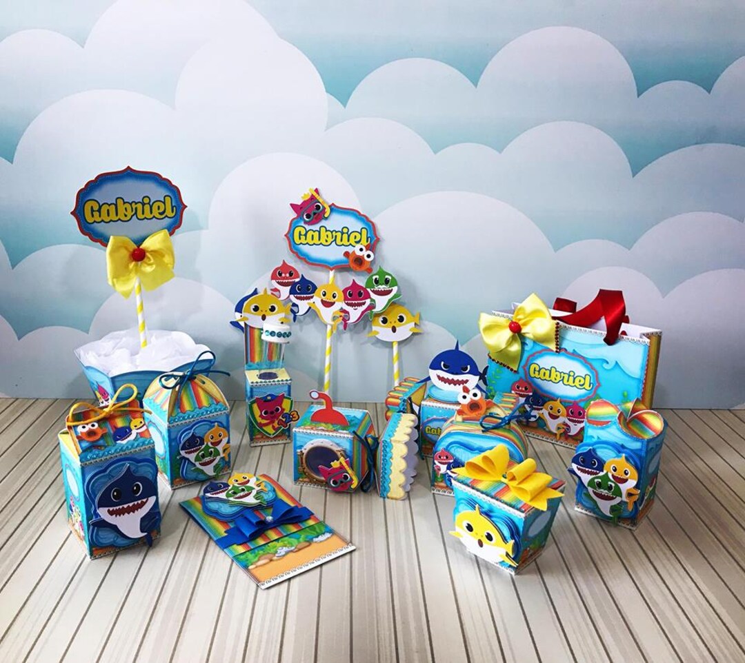 Baby Shark Theme (studio, PNG and PDF) - Custom Files for Various ...