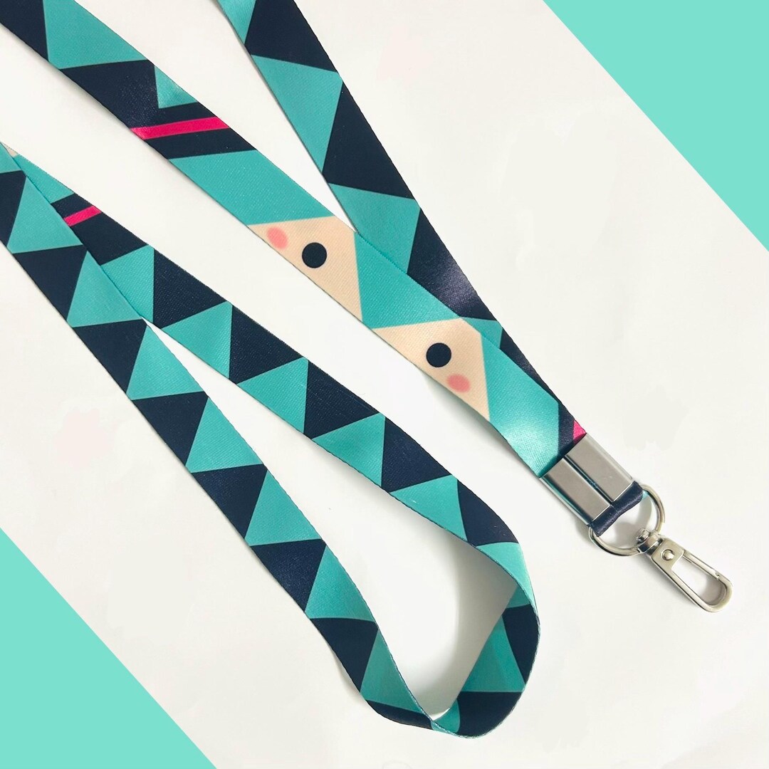 Hatsune Miku Abstract Lanyard - Etsy