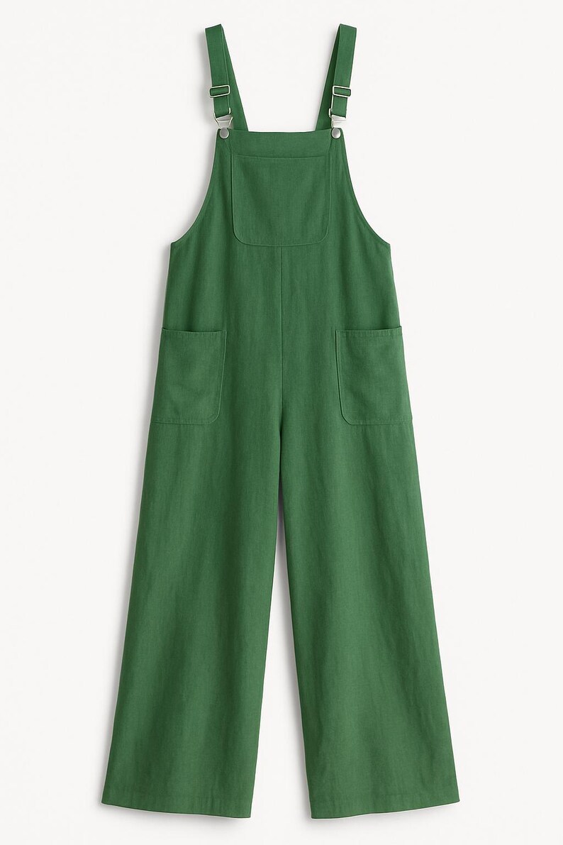 Wrap Jumpsuit Sewing Pattern PDF | Wide Leg Jumpsuit | Sizes XS–3XL ...