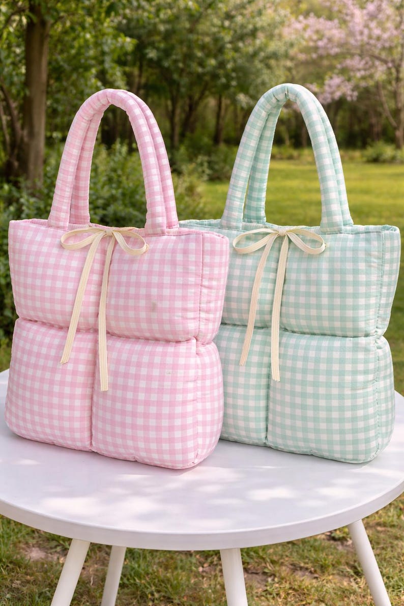 Quilted Tote Bag - DIGITAL PDF PATTERN - Etsy