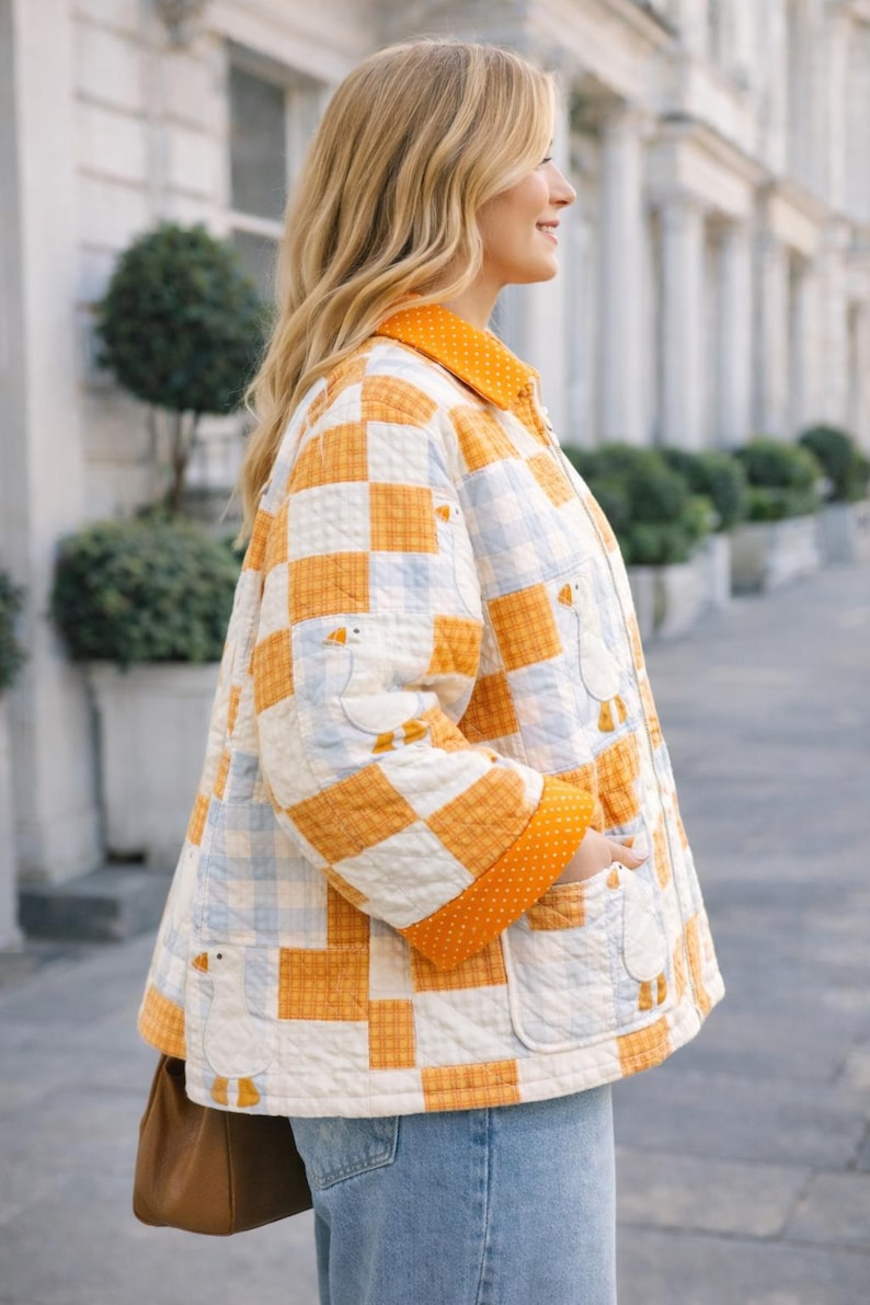 Quilted Jacket Sewing Pattern PDF, Beginner Friendly, XS-3XL - Etsy