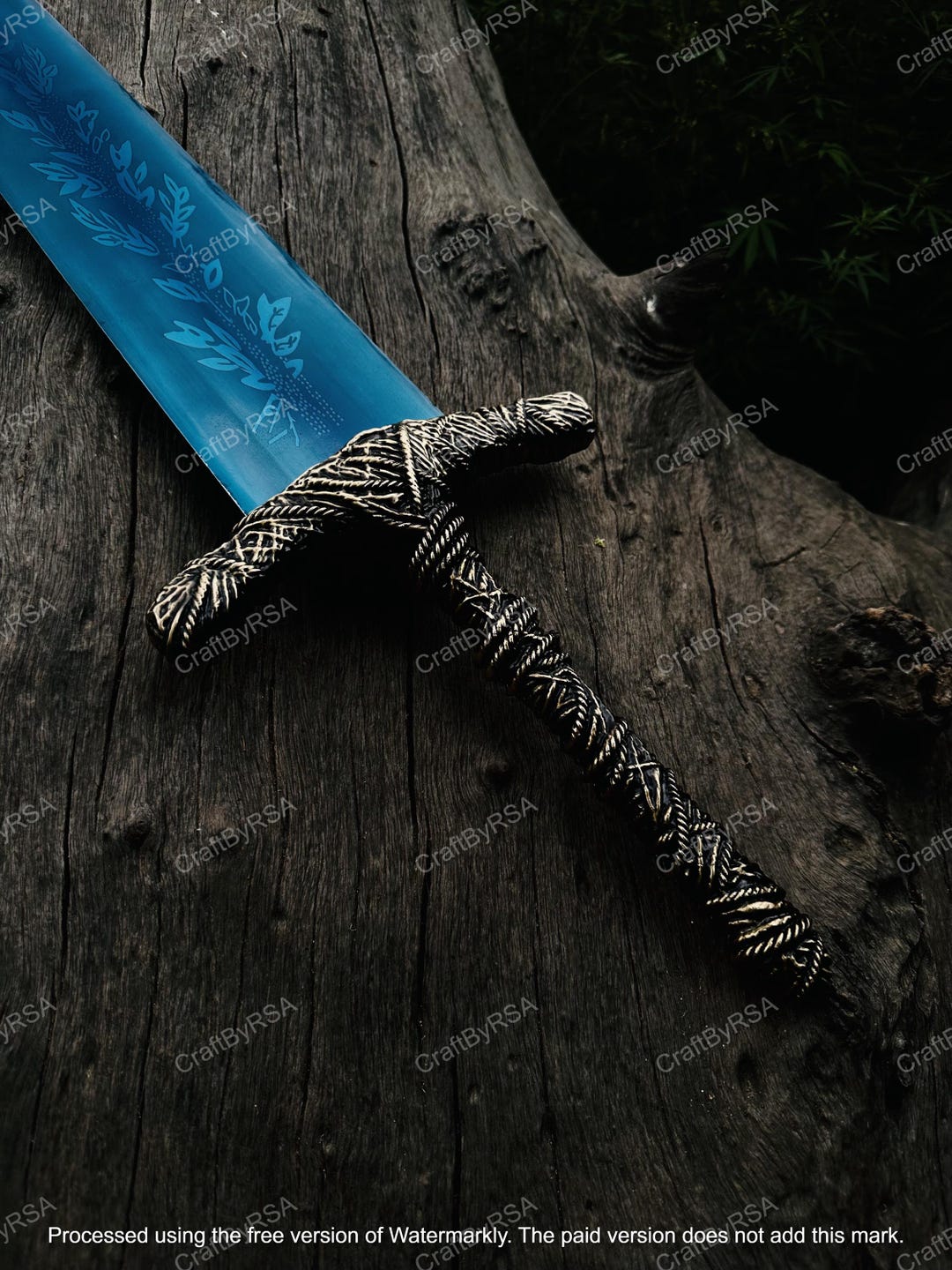 Full Metal 44" Dark Moon Sword From Dark Souls, Dark Souls Cosplay ...