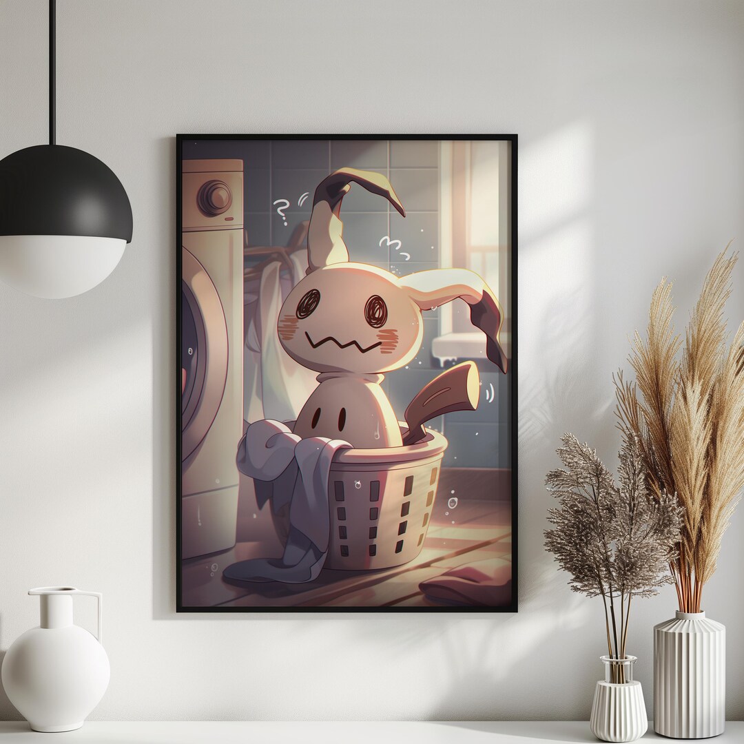 Mimikyu Poster | Digital Download | Pokemon Poster | Pokemon Gift ...