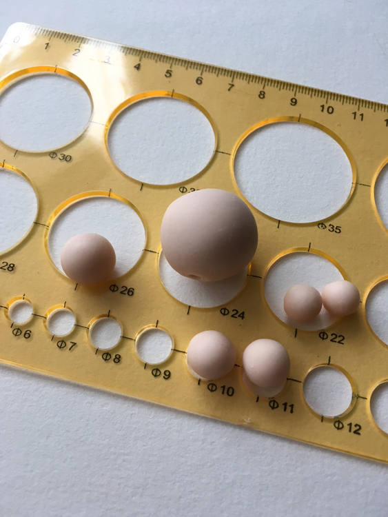 Ball Making Tool Circular Ruler for BJD Doll Making Circle Template - Etsy