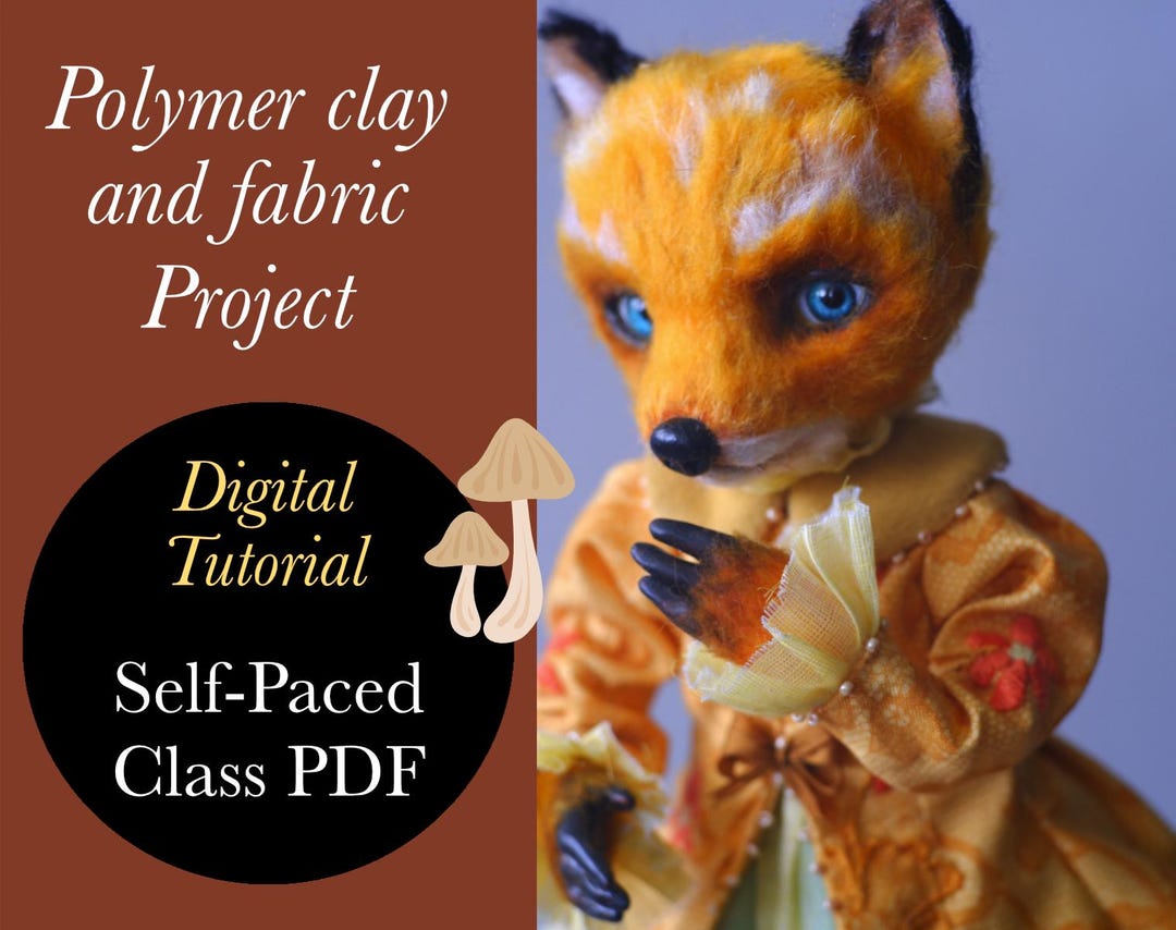 Make a Charming Ms Fox Class Self-paced Step-by-step Tutorial PDF Plus ...