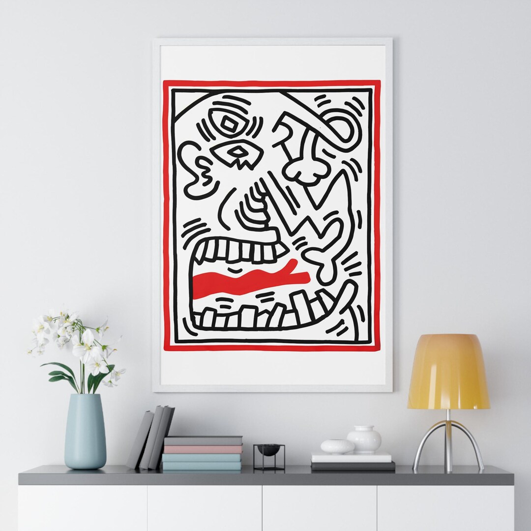 Keith Haring Poster Digital Version. Three Sizes, 60x90cm / 50x70cm ...