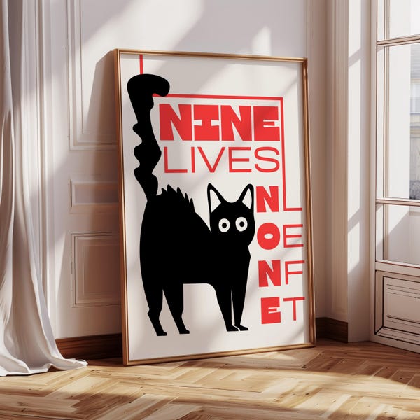 Cat of Nine - Etsy