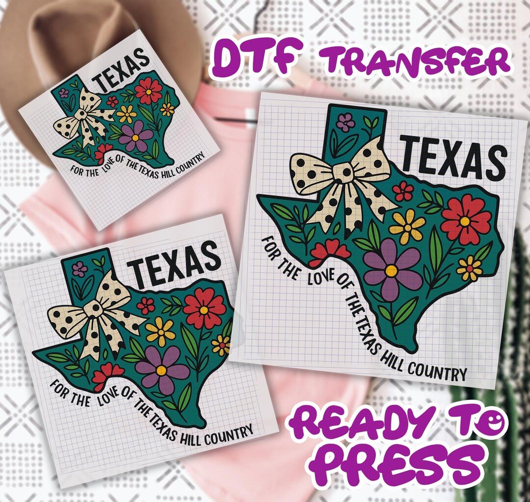Pray for Texas Hill Country 2025 DTF Transfer, Texas Stronger Than ...