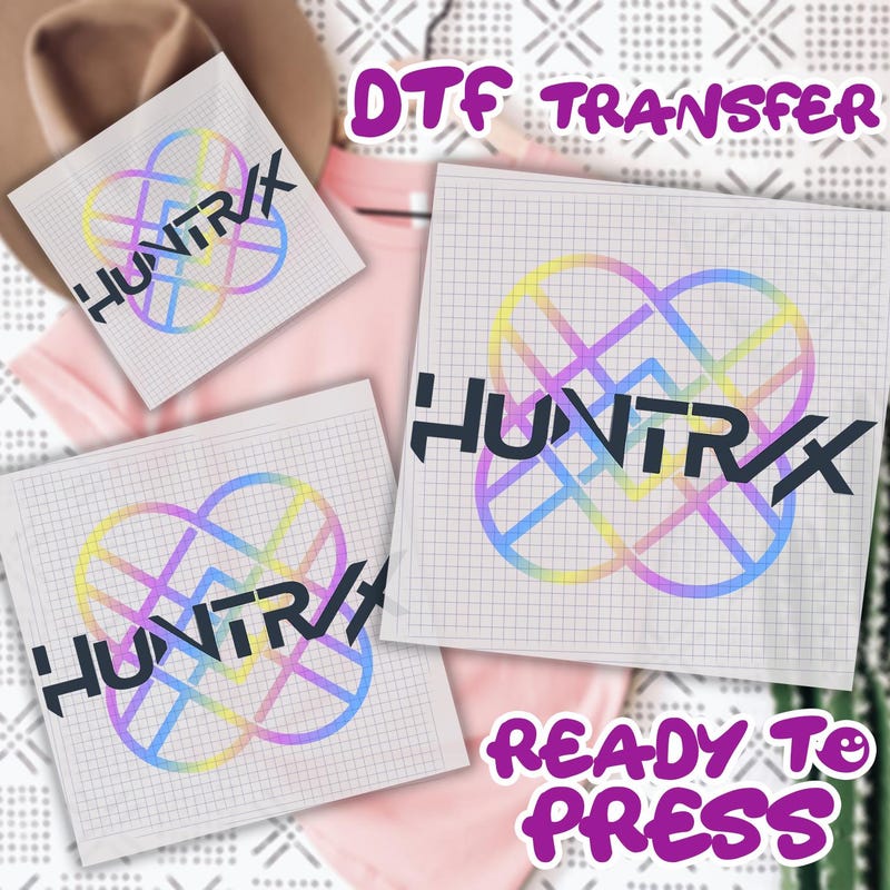 Huntrix Logo Font - Etsy