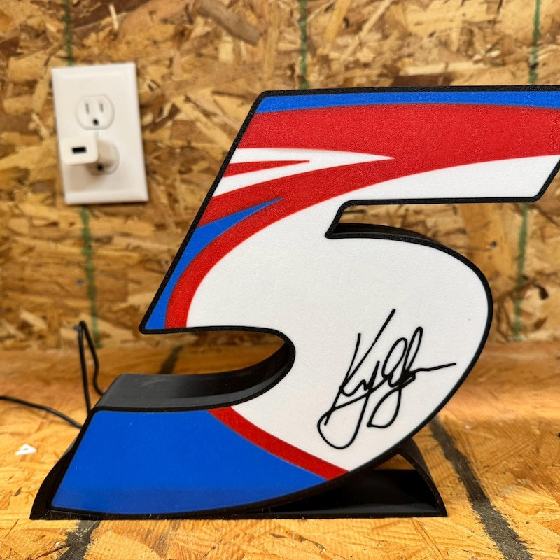 Light up Nascar Signs - Etsy