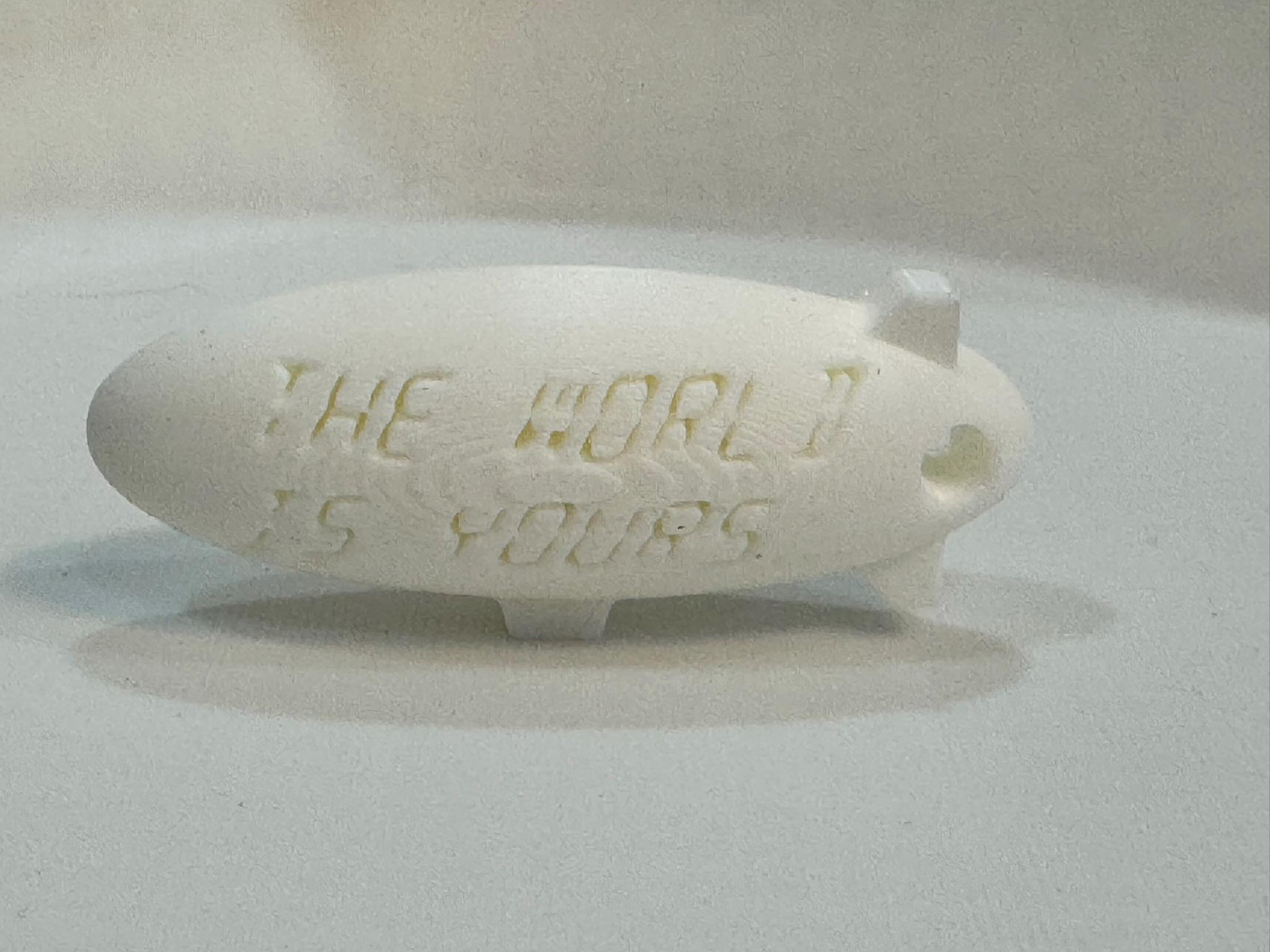 Scarface Blimp "the World is Yours" Keychain - Etsy