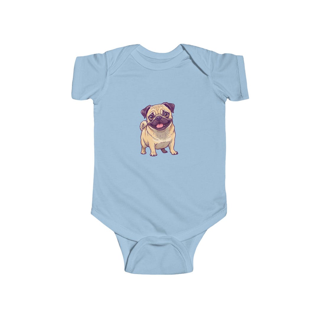 Cute Pug Baby Onesie, Pet Lover Gift - Etsy