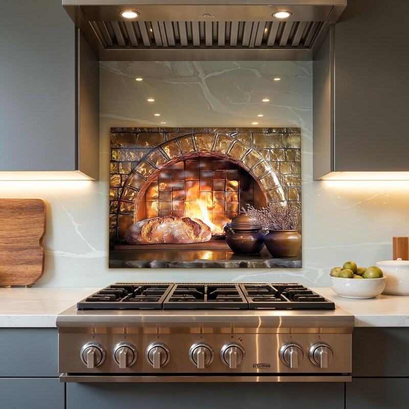 Brick Backsplash - Etsy