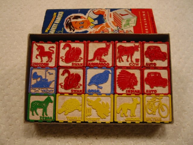 Vintage Hi-lo Safety Blocks by Halsam . . . in Like New Condition ...