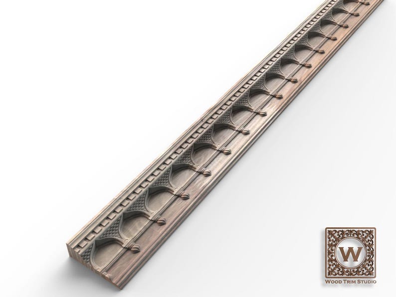 Wooden Molding for Interior Design, Gothic Arch Ornament - Etsy