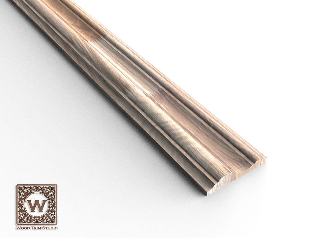 Architectural Wood Trim – Smooth Groove Profile for Door Frames - Etsy