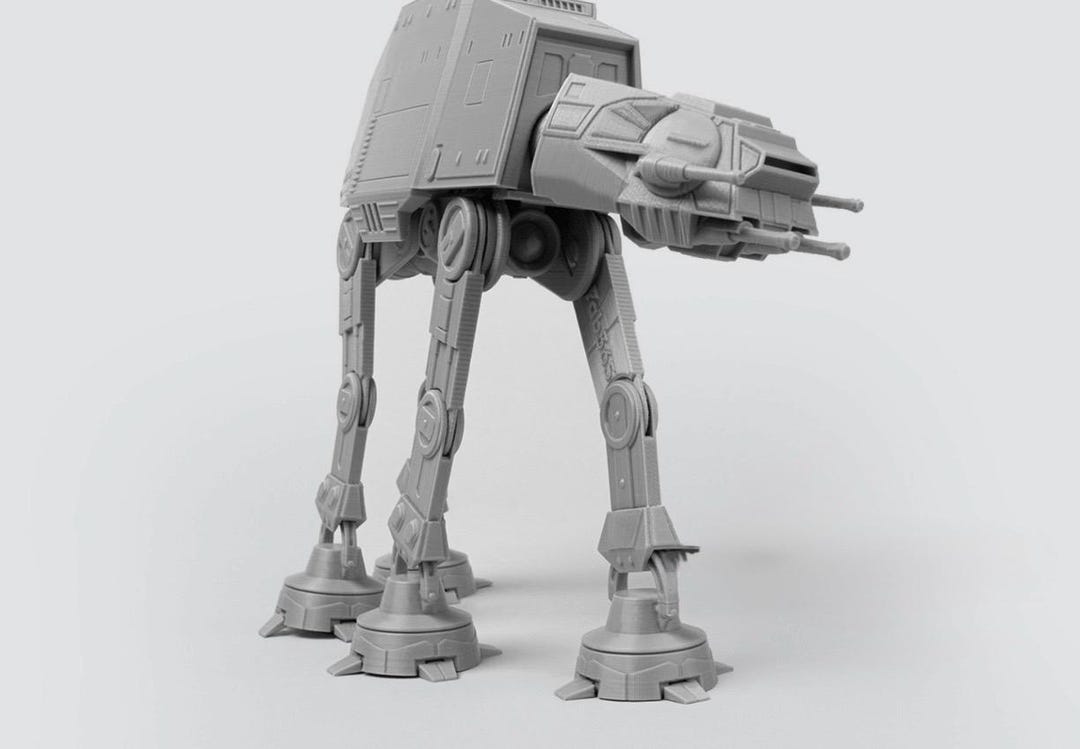 AT-AT Imperial Walker Model – Sci-fi Inspired Collectible+ Mystery Gift ...