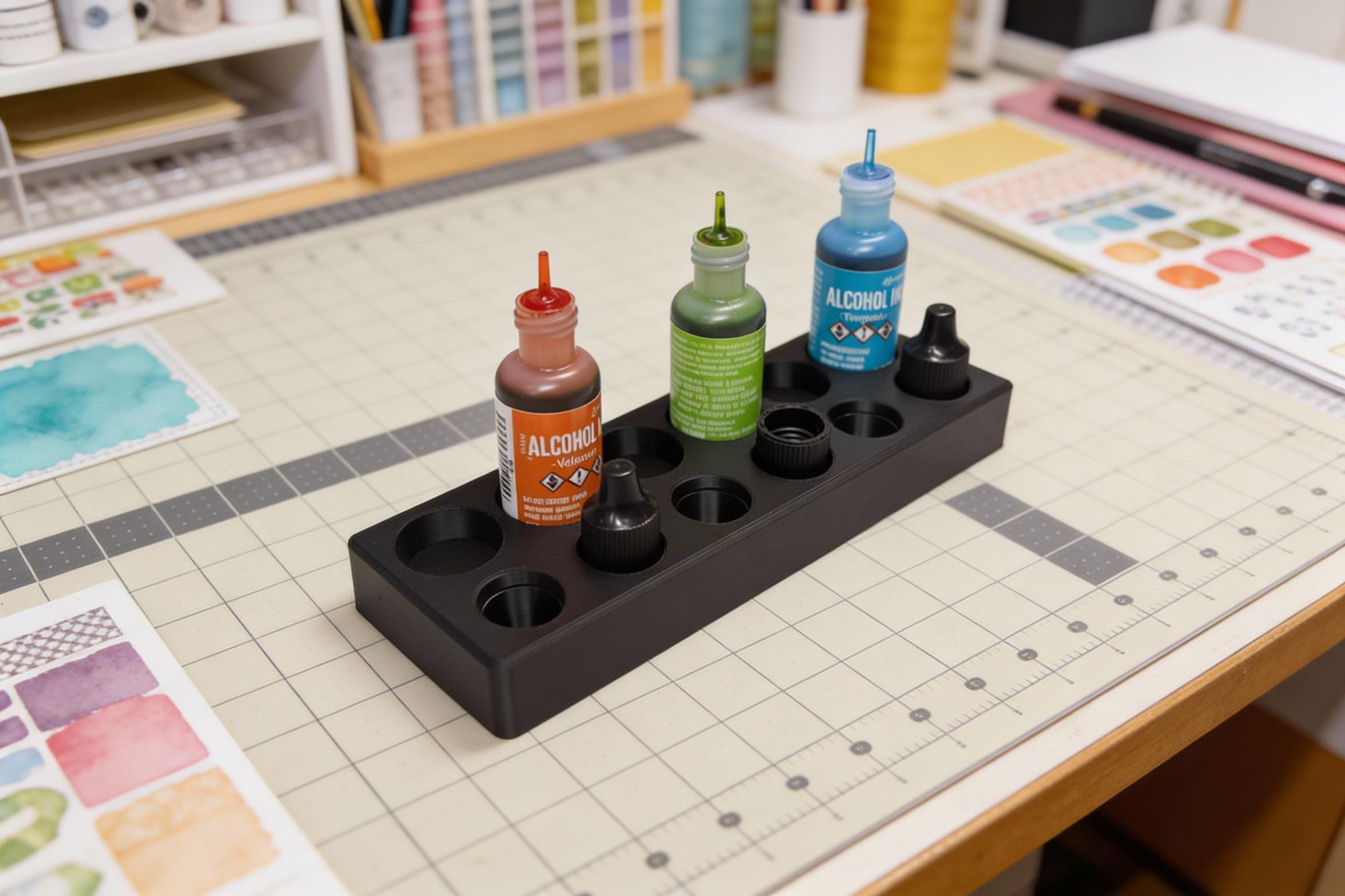 Ranger Alcohol Ink Storage Tray With Cap Holders | Organized Ink ...