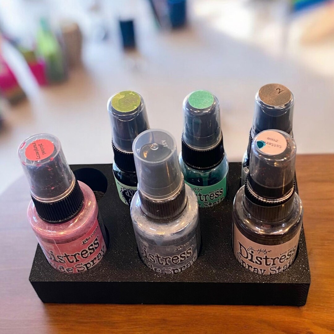 Mica, Distress Stain, and Oxide Sprays Organizer for Tim Holtz Spray ...