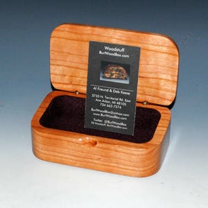 Wooden Box With Moon & Stars of Cherry Handmade Box for Treasures ...