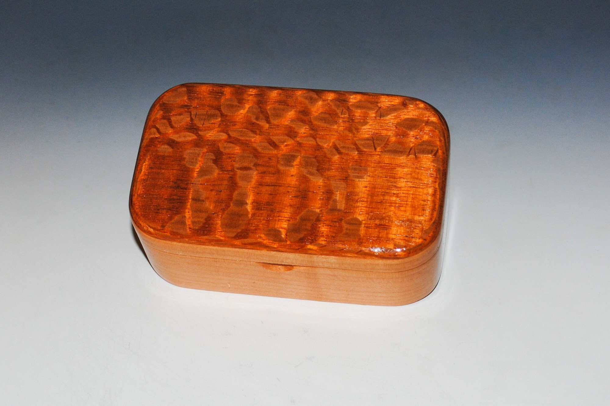 Wooden Trinket Box of Lacewood on Cherry Handmade in the USA | Etsy