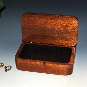 Tree of Life Engraved Wooden Treasure Box of Mahogany | Etsy