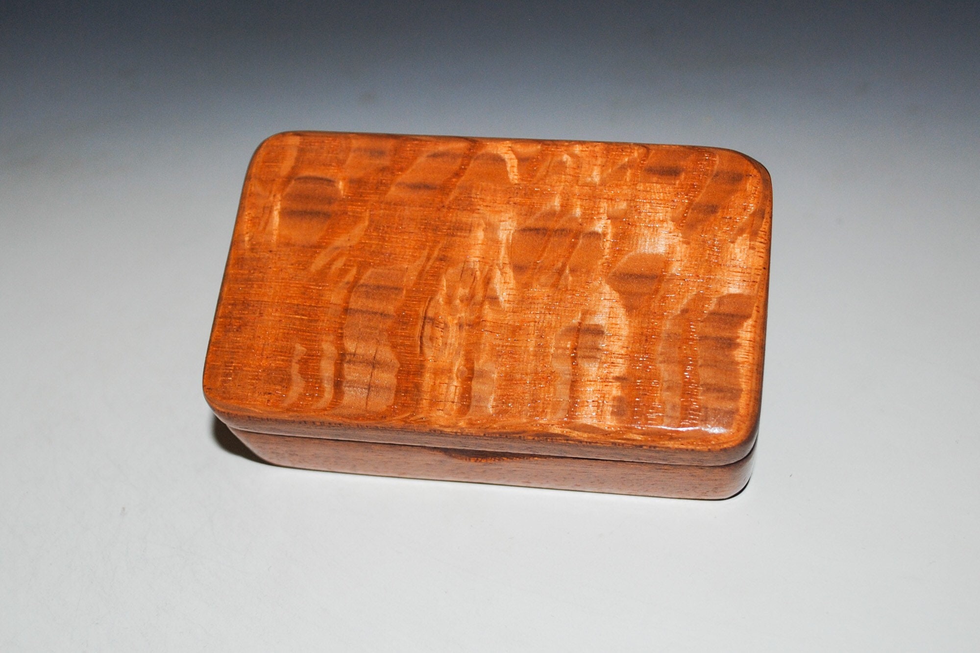 Very Small Wooden Box of Mahogany & Lacewood Handmade in | Etsy