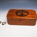 Tree of Life Engraved Wooden Treasure Box of Mahogany Handmade in the ...