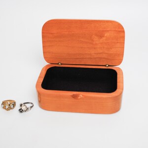 Wooden Box With Moon & Stars of Cherry Handmade Box for Treasures ...