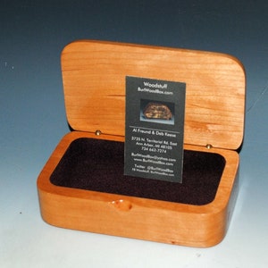 Wooden Box With Tree of Life Engraved on Cherry in Our Treasure Box ...