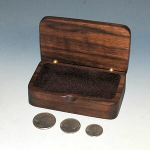 Small Wooden Box With Engraved Tree of Life Heart of Walnut Handmade ...