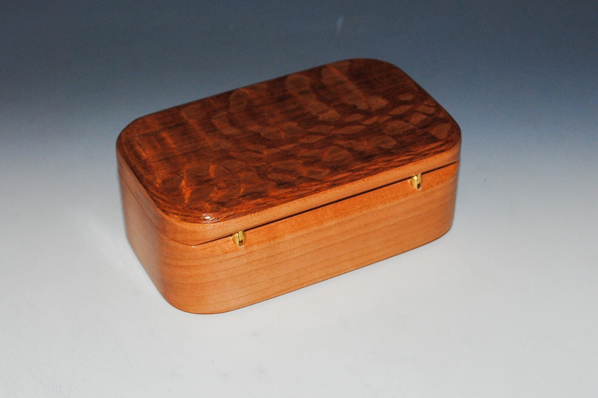 Wooden Trinket Box of Lacewood on Cherry Handmade in the USA | Etsy