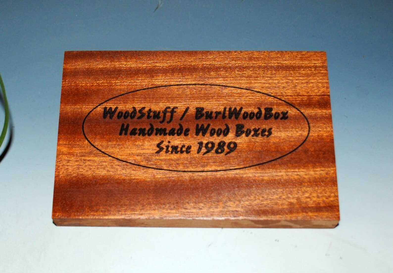 Moon & Stars Engraved Wooden Treasure Box of Mahogany | Etsy