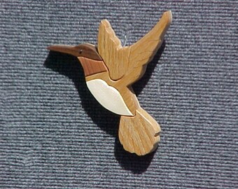 Bird intarsia | Etsy