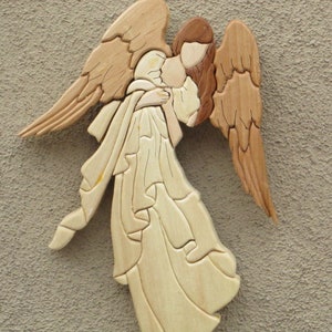 Angel Nativity Intarsia PDF Download Intarsia Pattern - Etsy
