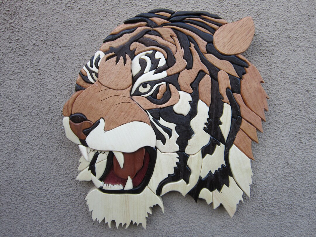 Tiger 4695 Intarsia - Etsy
