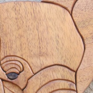 Elephant Intarsia - Etsy