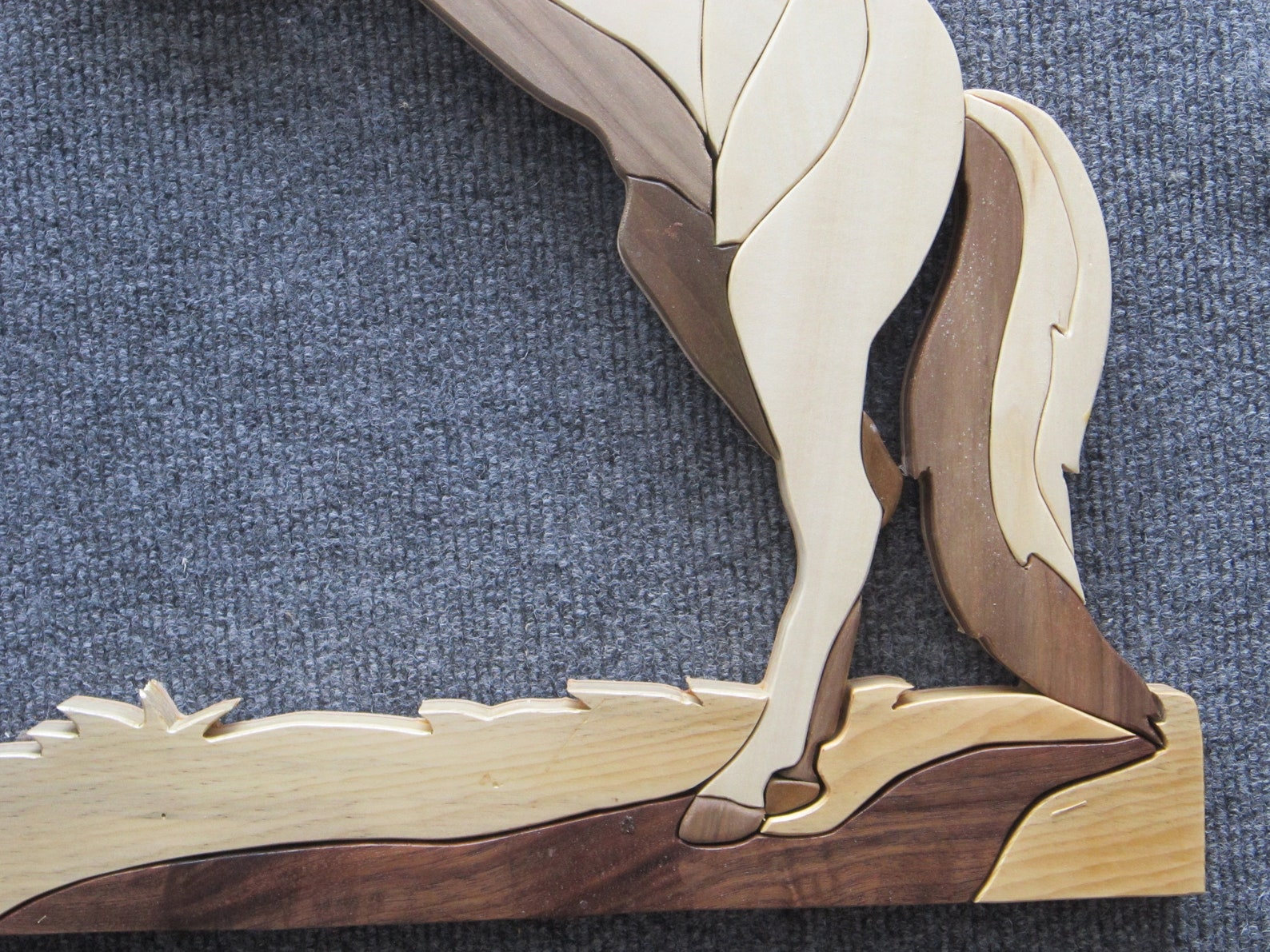 Horse Stallion Intarsia - Etsy